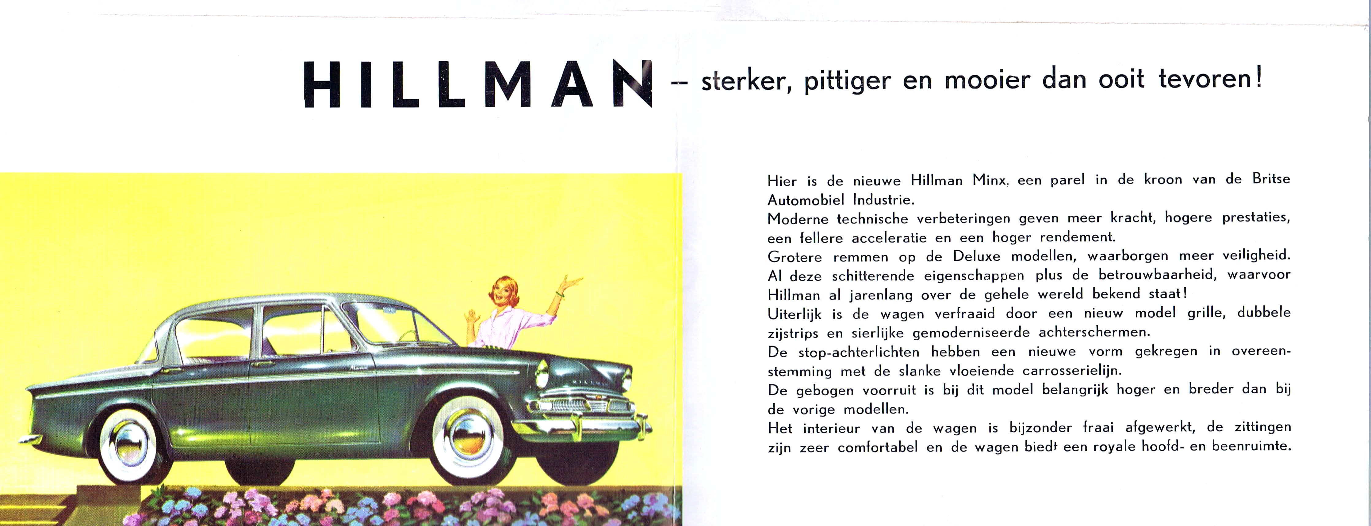 1960 Hillman Brochure 1960 Hillman Brochure